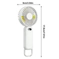 BiFandian Rechargeable Portable Handheld Fan, 5 Speed Mini Cooling Fan ...