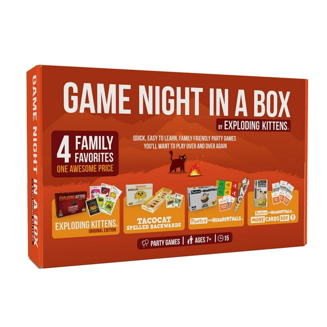 Exploding Kittens Game Night Bundle - Samsclub.com