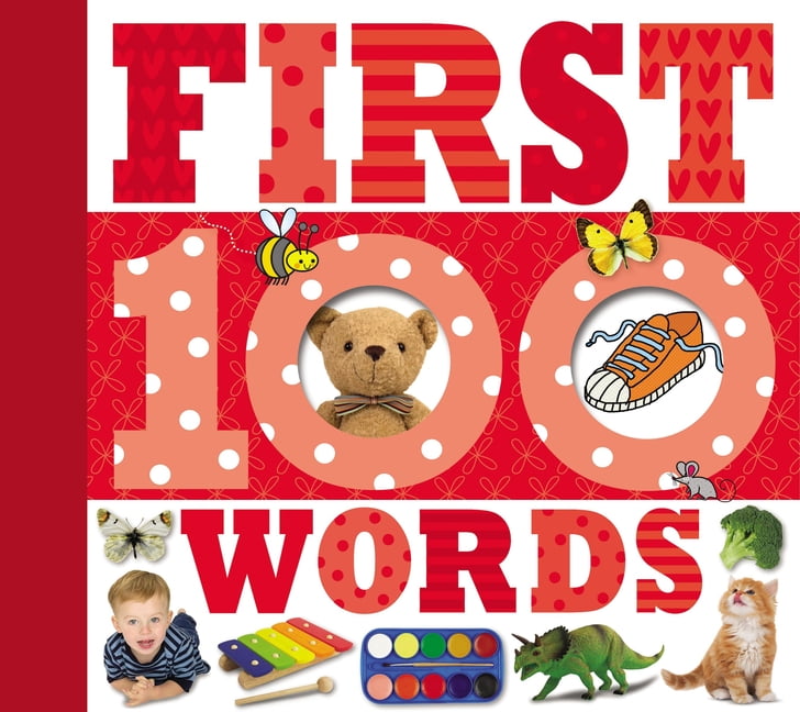 First 100 Words (Board book) - Walmart.com