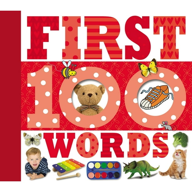 First 100 Words (Board book) - Walmart.com