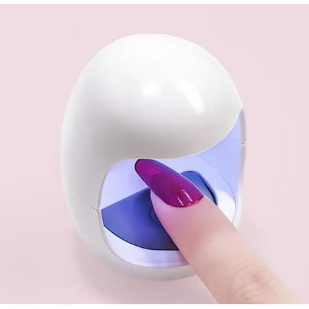 HEIBIN Mini Nail LED Lamp, Innovative Gel Nail Lamp with Smart Sensor ...