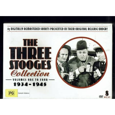 The Three Stooges Collection 1934-1945 - 8-DVD Box Set ( Woman Haters ...