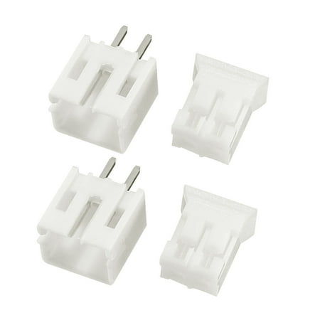 50 Pairs 2mm Pitch 2P Connector Male Female Pin Header + Housing ...