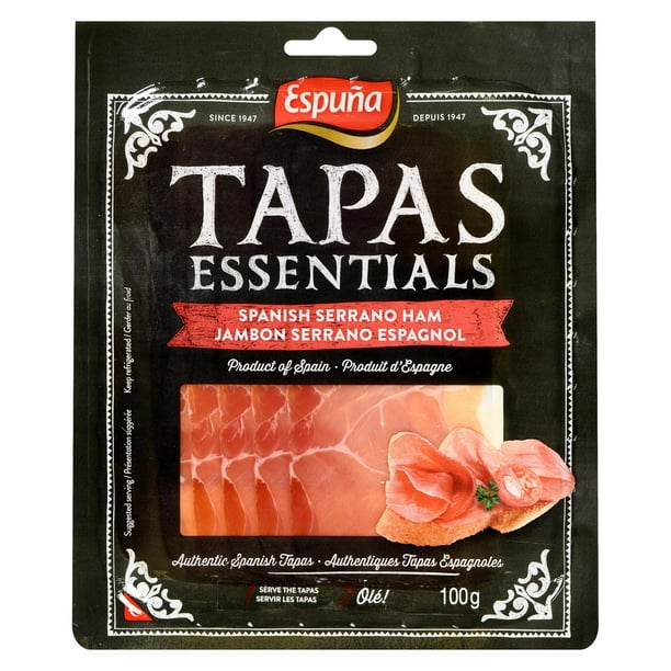 Espuña Tapas Essentials Spanish Serrano Ham - Walmart.ca