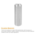 BDKWID-M6 x 1-Pitch 40mm Length Coupling Nuts, 8pcs 304 Stainless Steel ...