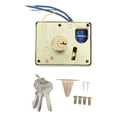 Keyed Cabinet Lock for Hotel, Workshop & Home Use - Control Latch, Easy ...