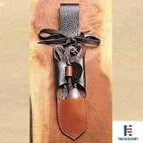 Feasting Utensils w/Pouch - Viking and Medieval Feastware - Set of Iron ...