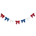 250th Anniversary Woolen Bow Flag, Patriotic Red White and Blue Ribbon ...