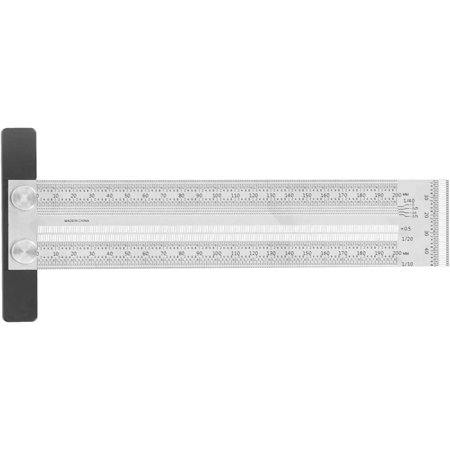 T-Type Marking Ruler Scribing Ruler Woodworking Scribing T Rules ...