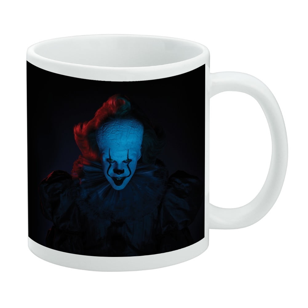 IT: Chapter 2 Blue Pennywise White Mug - Walmart.com