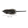 Artificial Bait Mouse Shape Soft Fishing Lures Dual Hooks Tackle ...