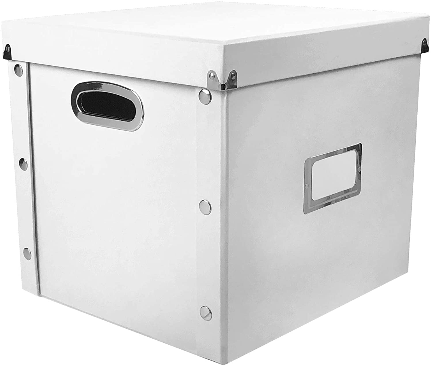 Snap-N-Store, Vinyl Record Box, White - Walmart.com