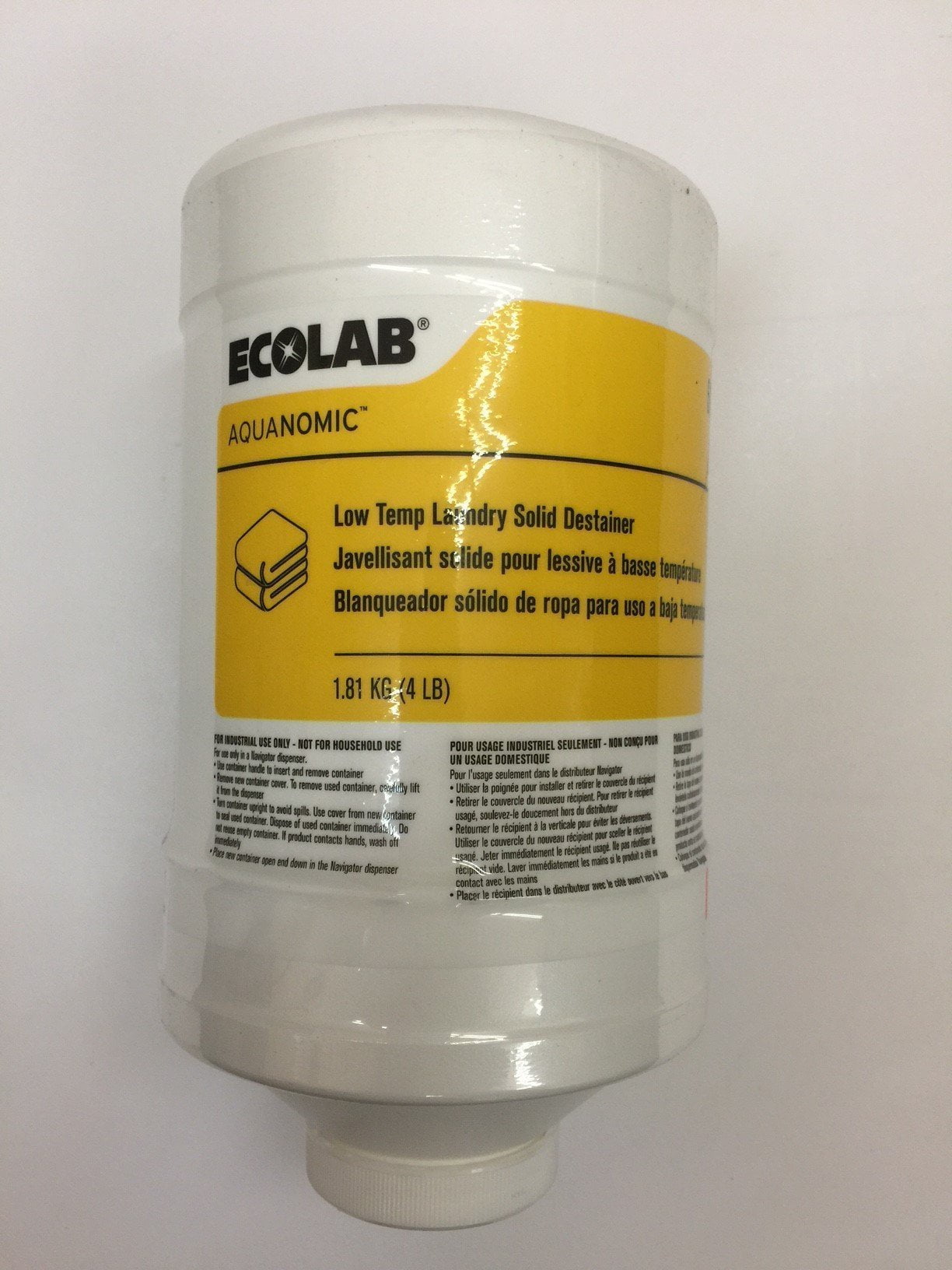 Ecolab Low Temp Laundry Solid Destainer Lb Case Of, 43% OFF