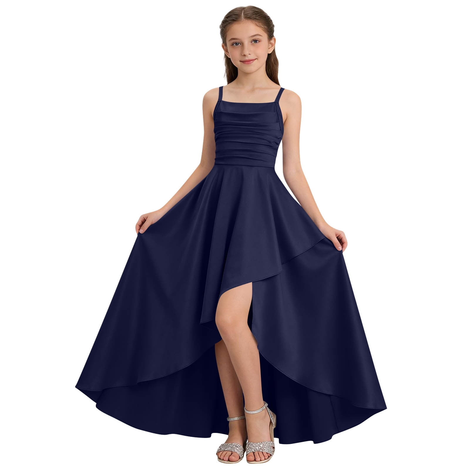 Click here for Yanlir Girls Sleeveless Stretchy Dress A Line Twir... prices