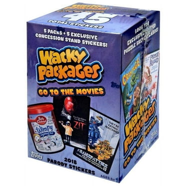 Wacky Packages Series 2 Trading Card Blister Pack Trading Card Stickers ...
