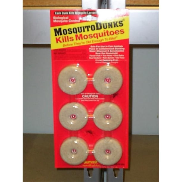 Mosquito Dunks Summit Chemical Mosquito Dunks 6s - Walmart.com ...