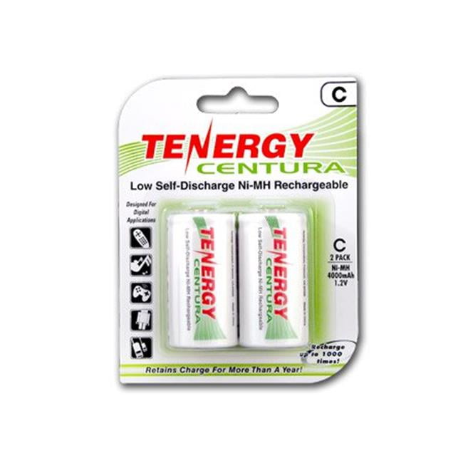 Tenergy TENERGY-10207-CENTURA-C-2PK 1.2V LSD Nickel Metal Hydride ...