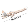 3D Printed Articulated Dragon Fidget Toy, Posable Flexible Dragon ...