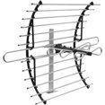 Attic installation digital TV antenna + digital 4-way coaxial cable ...
