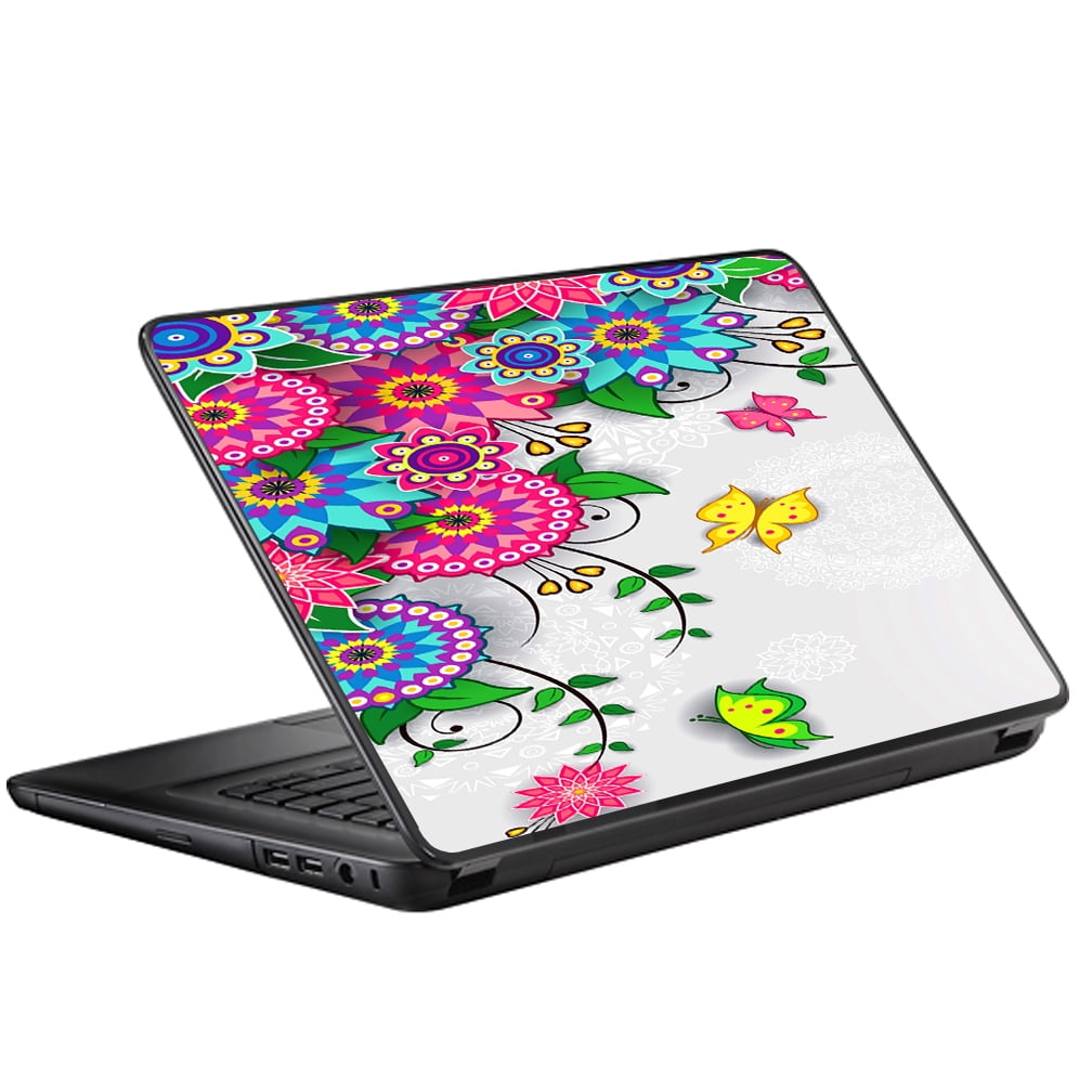 Skin Decal For Hp 2000 Laptop (2013-14) 15.6" 15" / Flowers Colorful ...