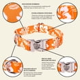 Country Brook Petz® Premium Orange Hawaiian Dog Collar, Extra Large ...