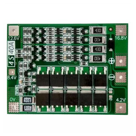 maskred Balanced Version 4S BMS PCB 40A Lithium Battery Charger ...