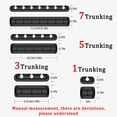 5 Slot Cable Management Clip Silicone Cord Organizer Adhesive Wire ...