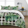 4 Piece Duvet Cover Set Cal king, Farm Tropical Plant on Buffalo Soft ...