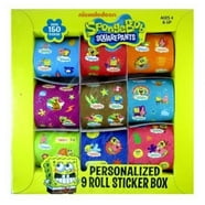 Spongebob Squarepants Assorted Sticker Sheet Set (4 Sheets) - Walmart.com
