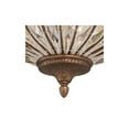"Vienna Full Spectrum 15 1/2"" Wide Ceiling Light, Mocha Brown, 3-Light ...