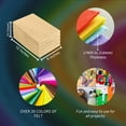 FabricLA Acrylic Felt Sheets for Crafts - Soft Precut 9" X 12" Inches ...