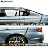 AYAMAYA Car Rear Windshield Snow Covers for Ice Frost, Thick 600D ...