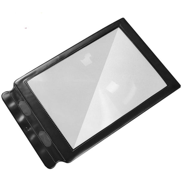 A4 Full Page Reading Magnifier,Large Reading Magnifier 3 X Rectangular ...