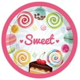CC HOME Candyland Theme Birthday Party Tableware Disposable Party ...