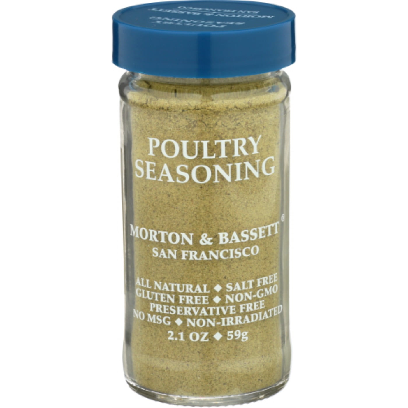 Morton and Bassett Spices Poultry Seasoning, 2.1 oz - Walmart.com