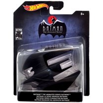 Mattel Hot Wheels Batman The Animated Series Batwing Die-Cast Car, 4 oz ...