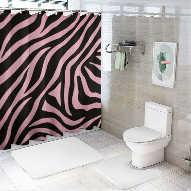 Zebra Print Bathroom Decor Soap Dish Zebra Black/White – Madison