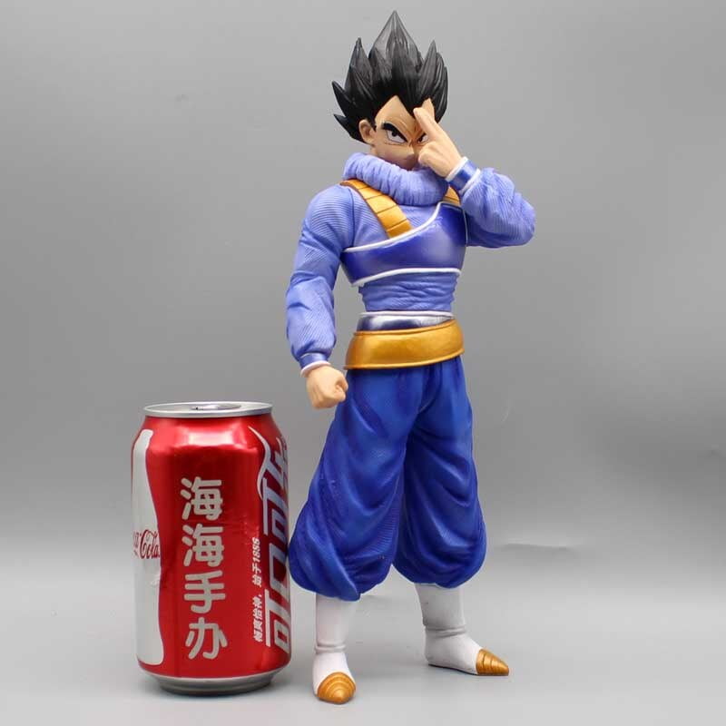 Anime Dragon Ball traje cósmico Vegeta teletransportación postura ...