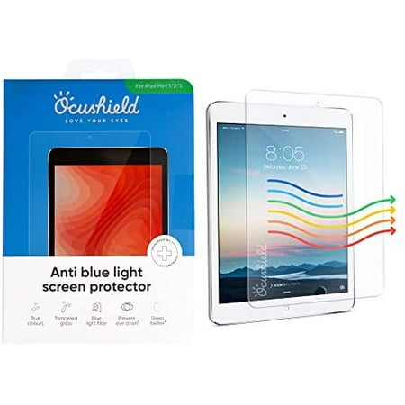 Ocushield Anti Blue Light, Tempered Glass Screen Protector for Apple ...