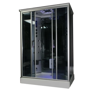 Superior Steam Shower Tub Combo with TV, White - Walmart.com