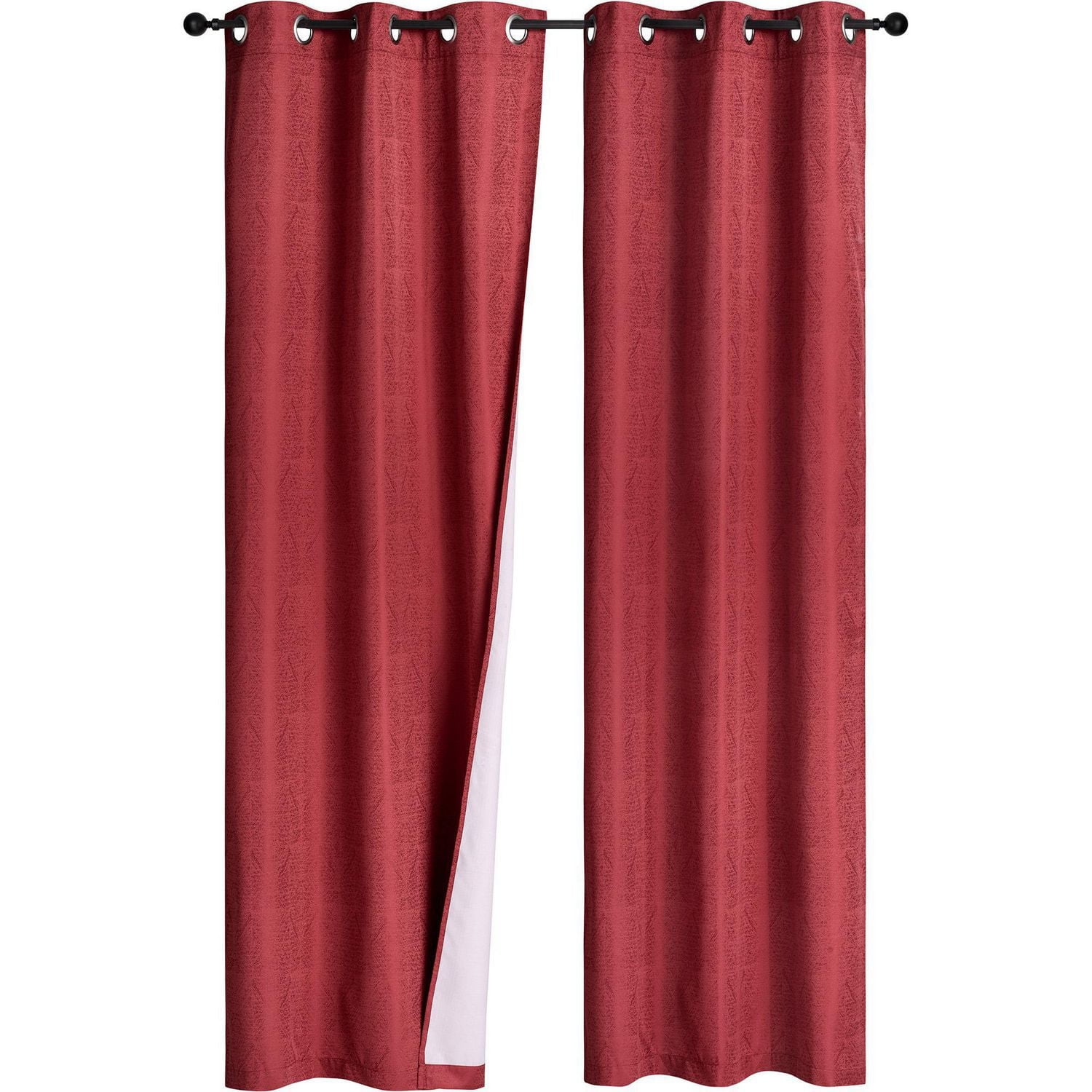 Click here for Safdie & Co. Curtain Room Darkening 84l Red 38Wx84... prices
