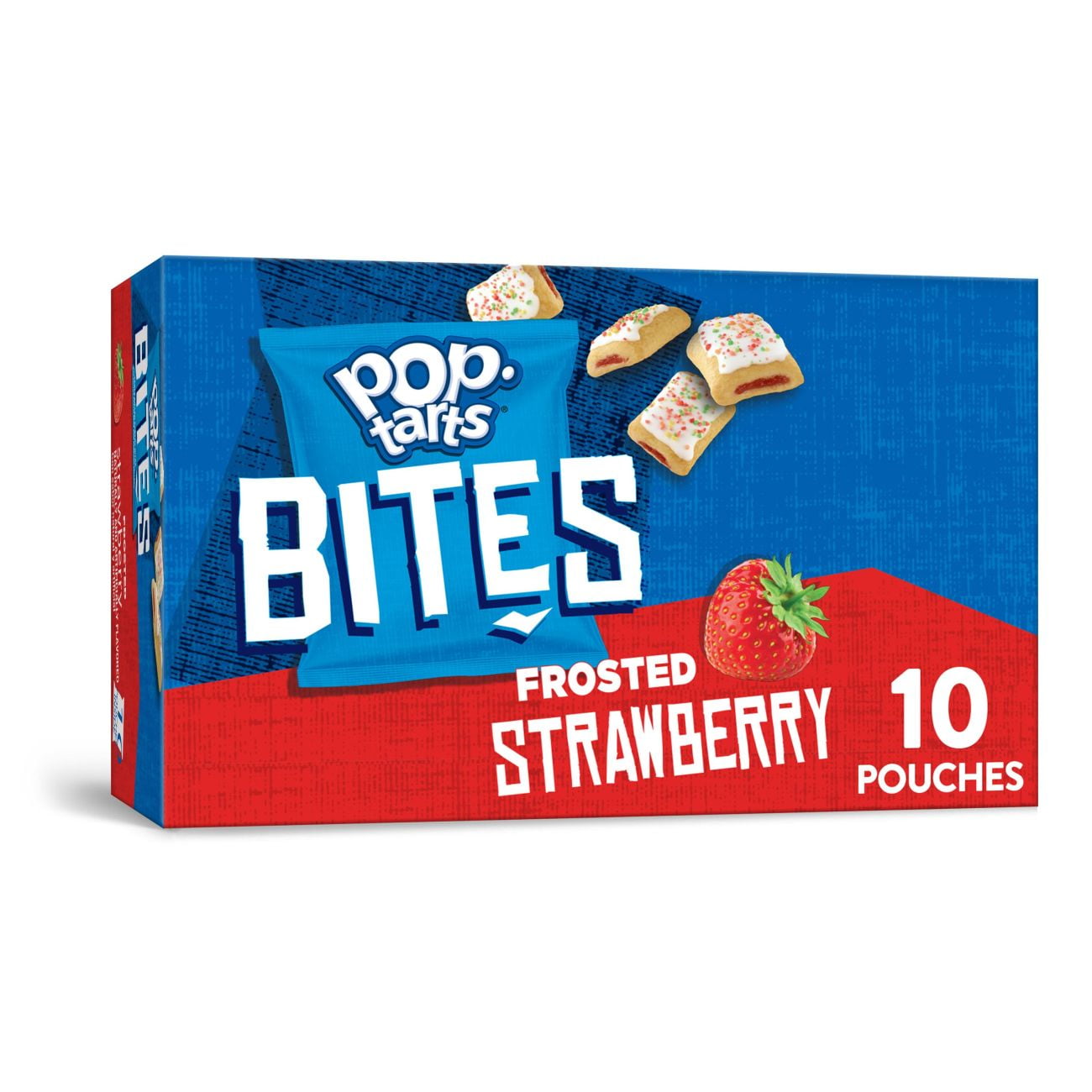 Pop-Tarts Bites, Tasty Filled Pastry Bites, Frosted Strawberry, 14.1 Oz ...