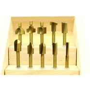Hiltex 10100 15-Piece Tungsten Carbide Router Bit Set - Walmart.com