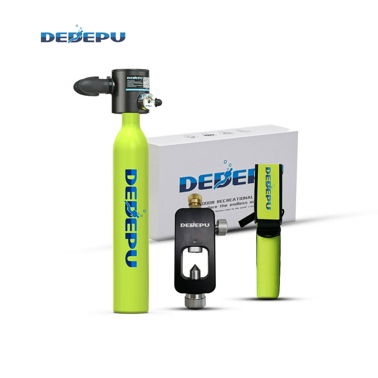 Scuba Tank With Diver