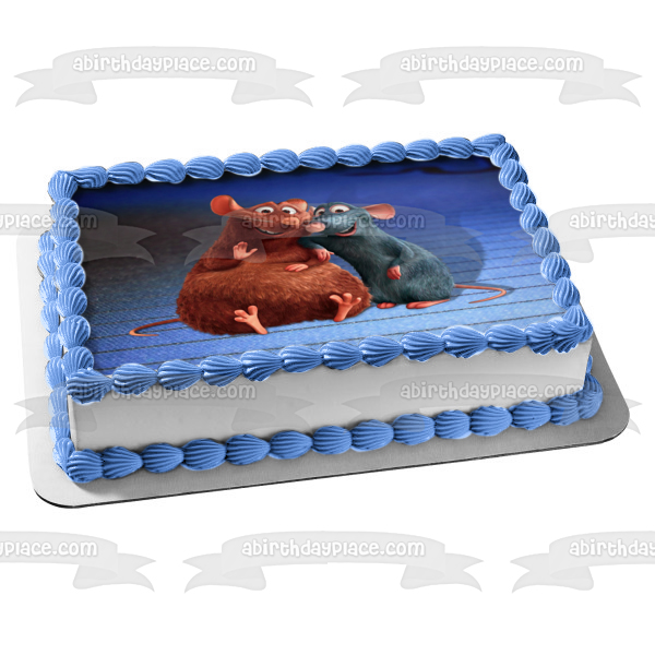 Disney Pixar Ratatouille Remy Emile Edible Cake Topper Image ABPID05239 ...