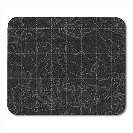 Gaming Mouse Pad Topographic Map Background Concept Topo Contour Vector ...
