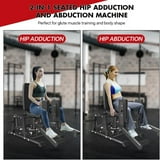 Hip Abductor and Hip Adductor Machine, Plate-Loaded Inner and Outer ...