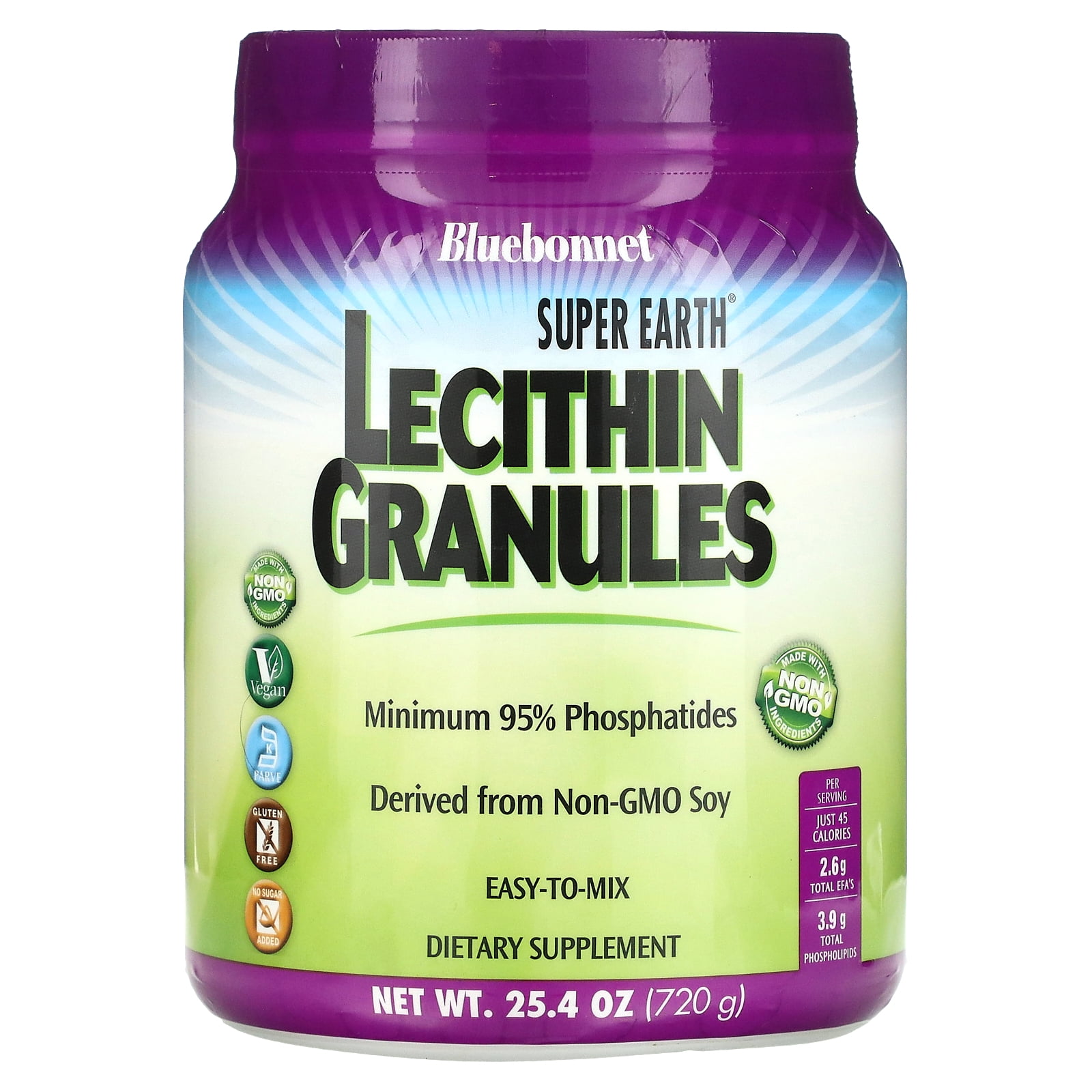 Bluebonnet Nutrition - Lecithin Granules Natural Soya - 25.4 oz ...