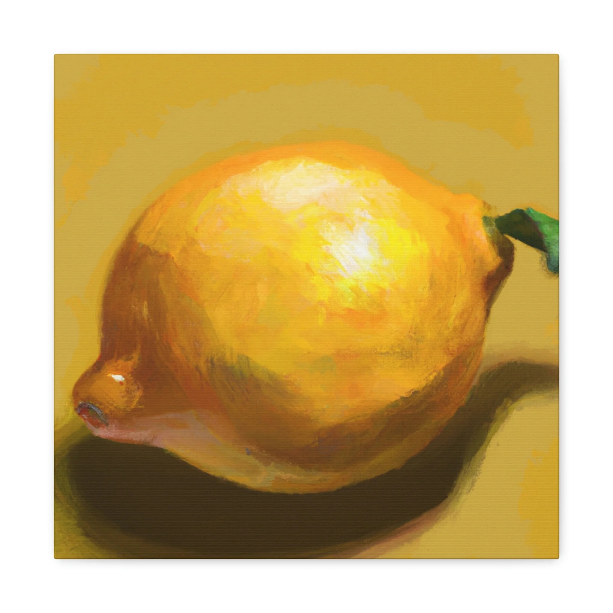 Lemon of Baroque. - Canvas - Walmart.com