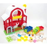 Kid Connection Farm House Play Set with Animals - Lights Up with Sound ...